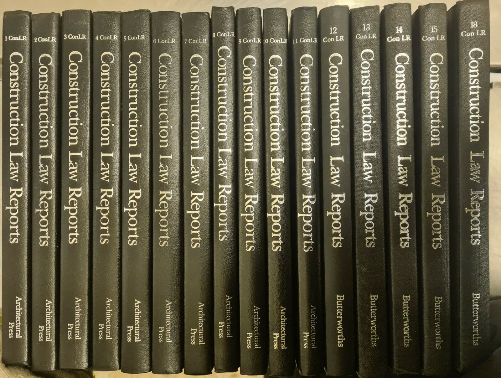 Construction Law Reports Vol 1 To 15 Law Set – Law Book Sellers