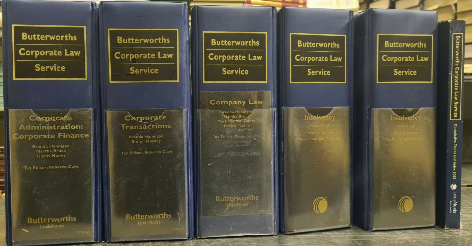 Butterworths Corporate Law Service, Law Books Set - Law Book Sellers