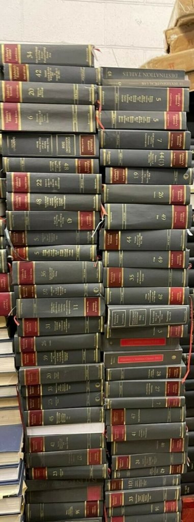 Halsbury's Statutes Of England 4th ed, 56 Misc Vols Law Books Set - Law ...